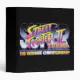 Street Fighter II Turbo UC Logo 3 Ring Binder | Zazzle