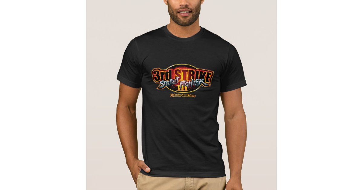 Street Fighter III 3rd Strike Logo T-Shirt | Zazzle