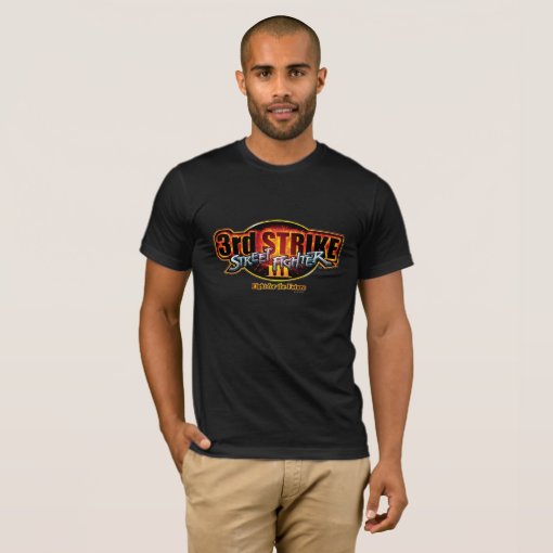 Street Fighter III 3rd Strike Logo T-Shirt | Zazzle
