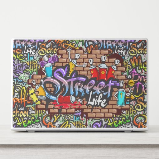 Street Graffiti HP Laptop Skin | Zazzle