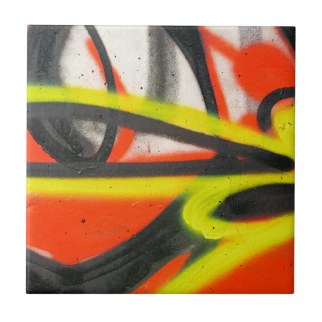 Street Graffiti Tile | Zazzle