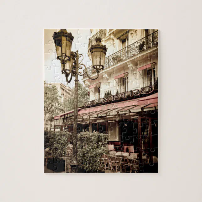 Street restaurant, Paris, France Jigsaw Puzzle | Zazzle
