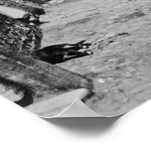 Street scene in Victorian London Poster | Zazzle