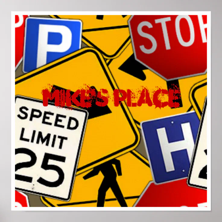 Street Signs | Zazzle