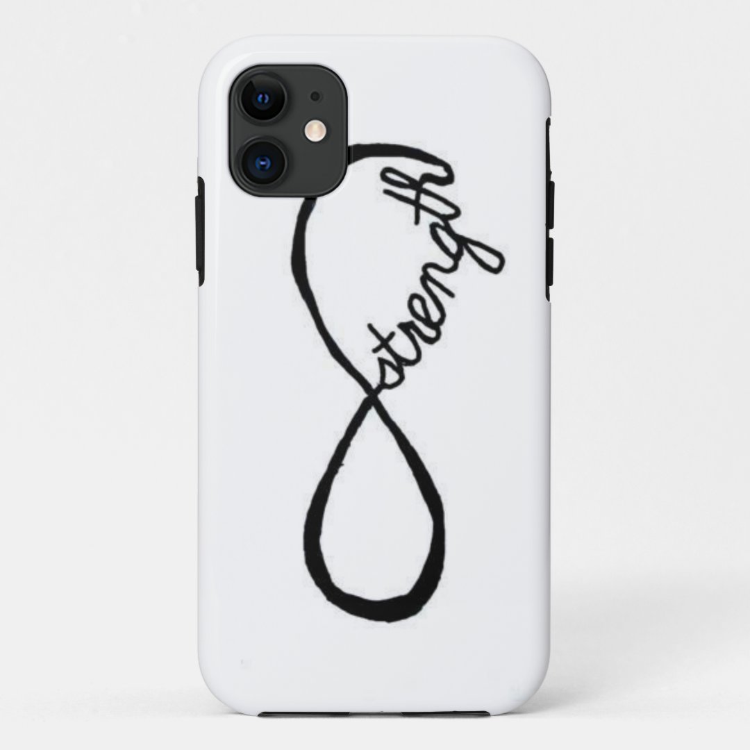 Strength Infinity Symbol iPhone 5 case | Zazzle