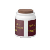 STRESS RELIEF CANDY JAR | Zazzle