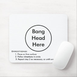 Stress Reliever Mouse Pad | Zazzle