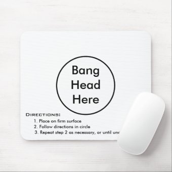 Stress Reliever Mouse Pad | Zazzle