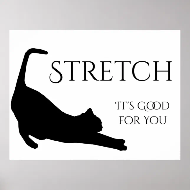 Stretch Poster | Zazzle