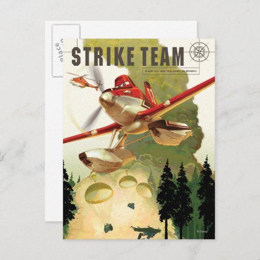 Strike Team Illustration Postcard | Zazzle