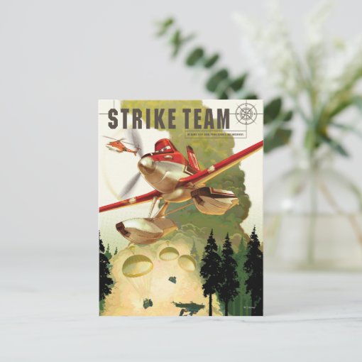 Strike Team Illustration Postcard | Zazzle