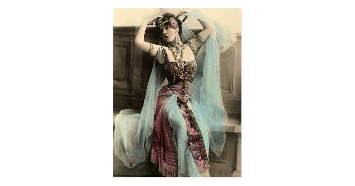Striking an Egyptian Pose Postcard | Zazzle.com