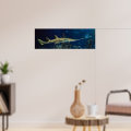 Striking Sawfish Poster | Zazzle