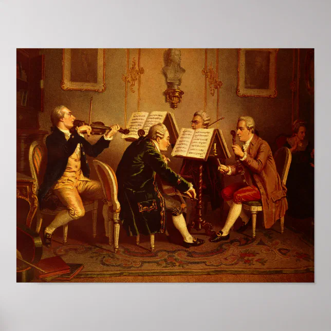 String Quartet Poster | Zazzle