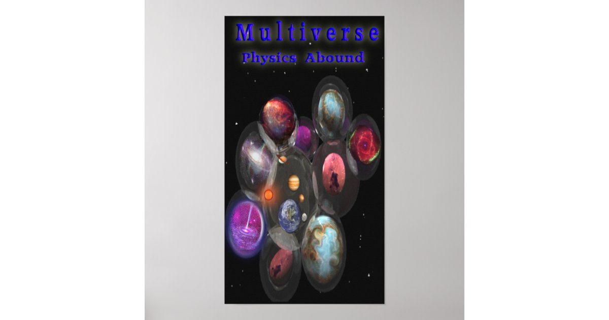 String theory multiverse poster | Zazzle