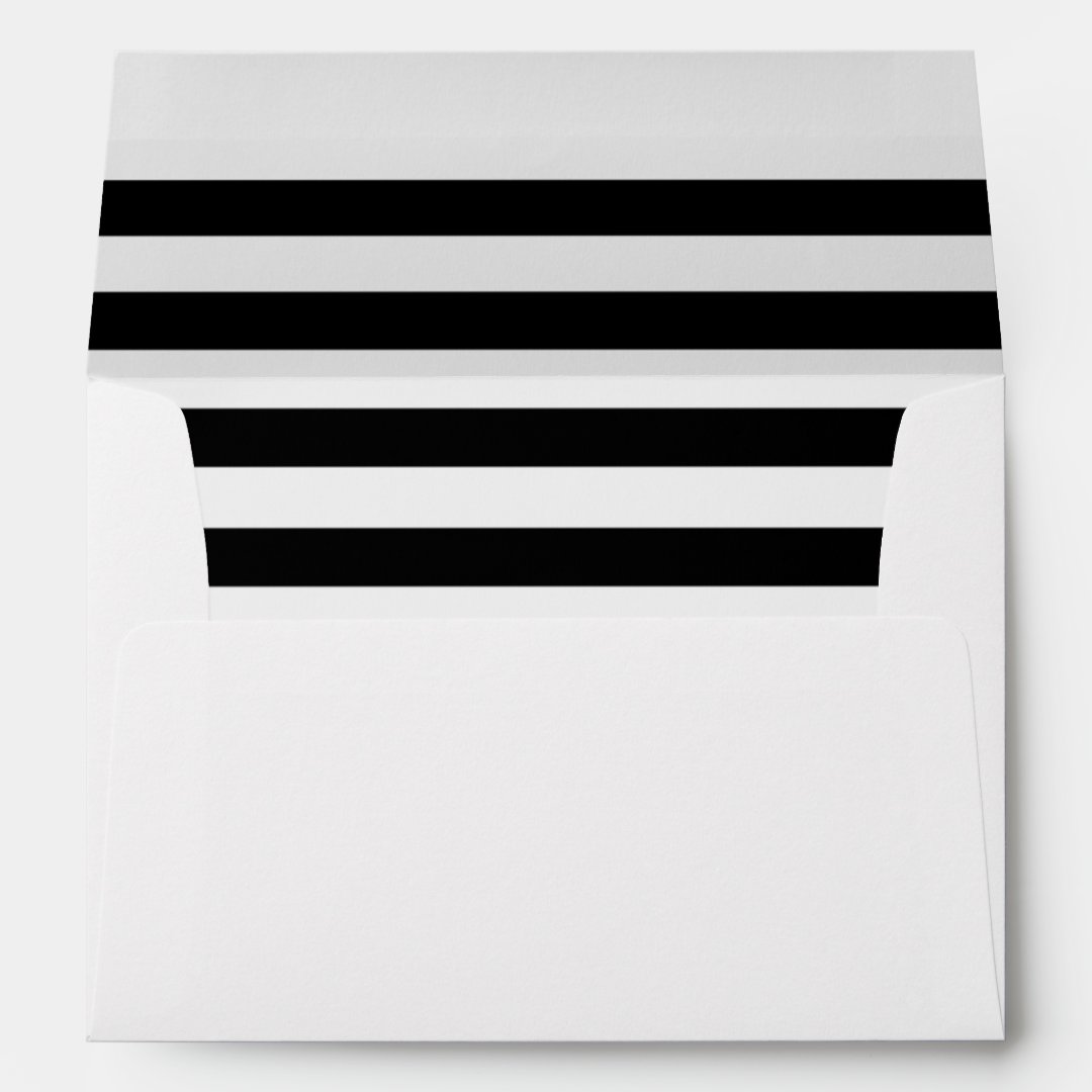 Striped Envelope | Zazzle