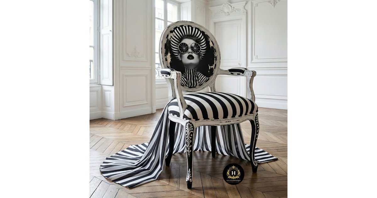 Striped Glam Rock Star Decoupage Tissue Paper | Zazzle
