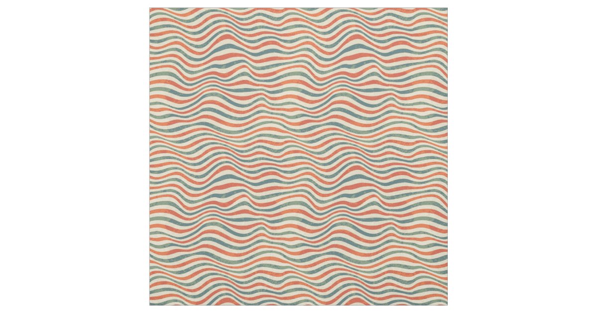 Striped pattern fabric | Zazzle