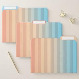 Striped pattern , pattern , elegant file folder | Zazzle