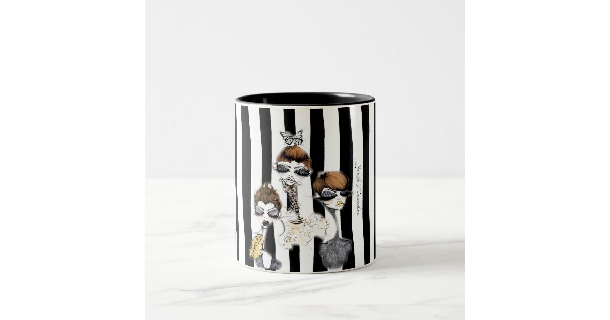 Striped Pixie Cup | Zazzle
