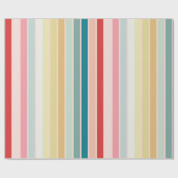 Striped Wrapping Paper | Zazzle