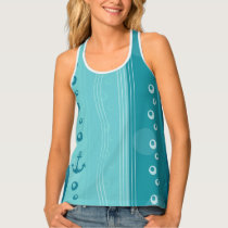 Fun or Classic Nautical Tank Tops | www.NauticalBoutique.Co