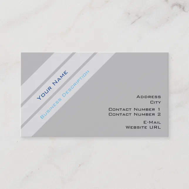 Stripes Business Card | Zazzle