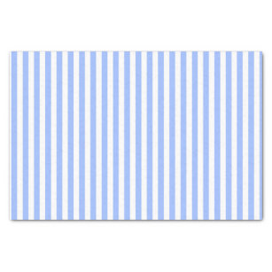 Blue And White Stripes Craft Tissue Paper | Zazzle