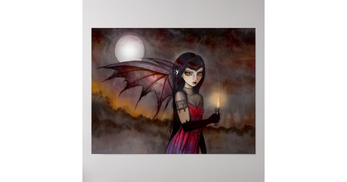Strolling Victoria Vampire Poster | Zazzle
