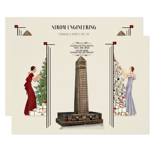 Strom Engineering Christmas Party Invitation | Zazzle.com