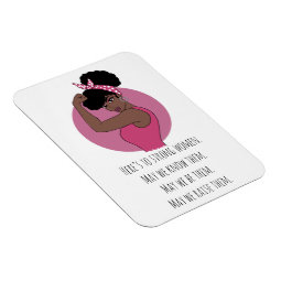 Strong Black Women Photo Magnet | Zazzle