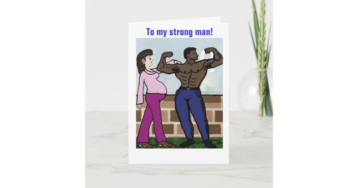 Strong dad card | Zazzle.com