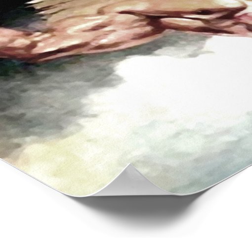 Strong Jesus Poster | Zazzle