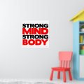 Strong Mind Strong Body Poster | Zazzle