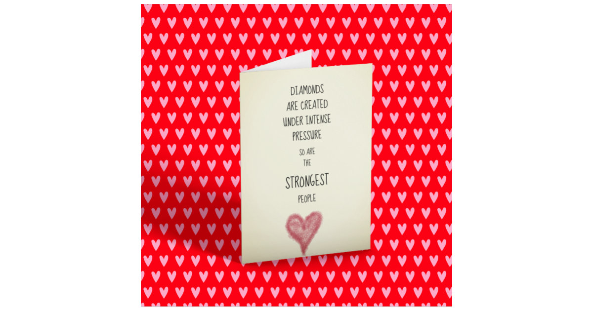 Strong People Inspirational Encouraging Card | Zazzle