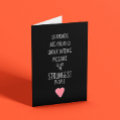 Strong People Inspirational Encouraging Card | Zazzle