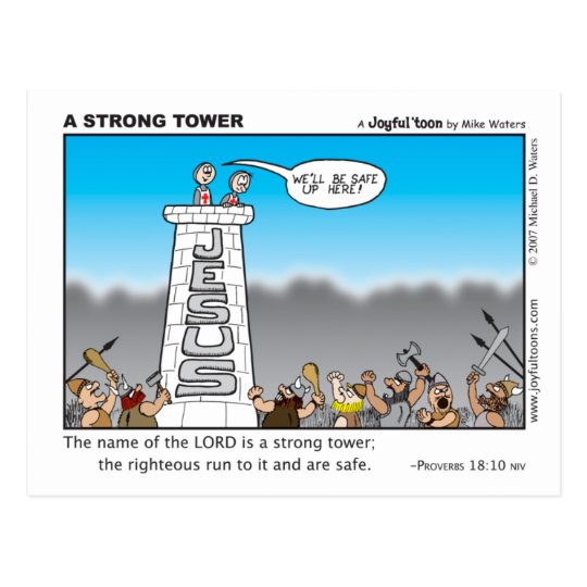 Strong Tower postcard | Zazzle.com