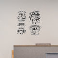 Strong Woman Girl Power quotes Bundle set Wall Decal | Zazzle