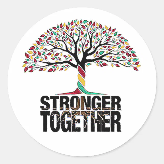 stronger together sticker | Zazzle