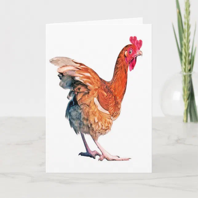 Strut Your Stuff Valentine card | Zazzle