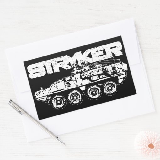 Stryker Rectangle Stickers | Zazzle