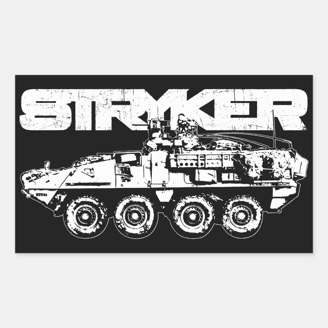 Stryker Rectangle Stickers | Zazzle