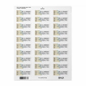 Stuart FL Home Port Nautical Navigation Chart Label | Zazzle