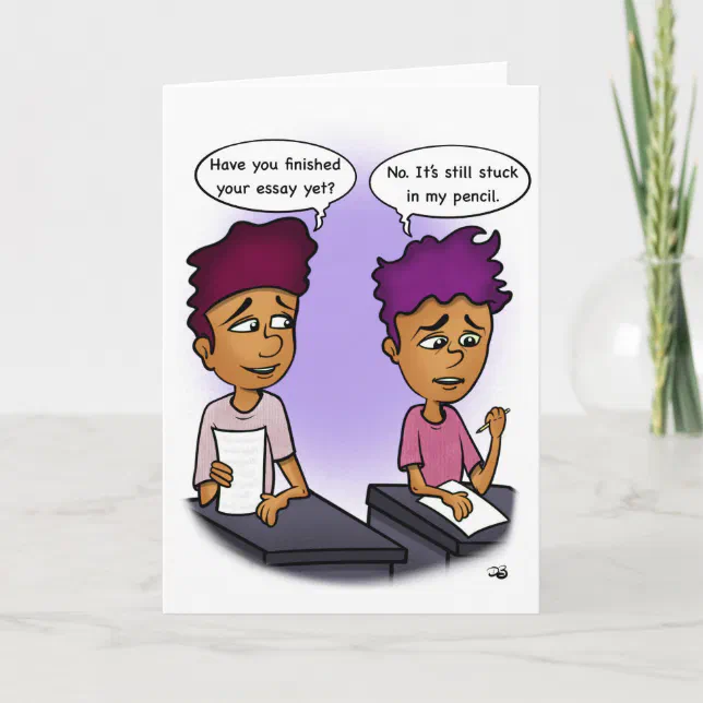 Stuck thank you card | Zazzle