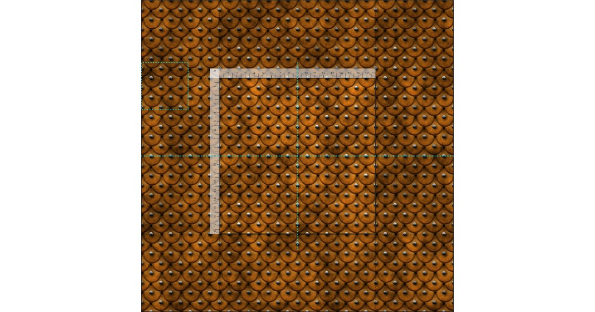 Studded Leather 1 Fabric Custom Fabric | Zazzle