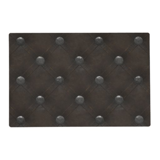 Studded Leather Armor With Plaque Placemat | Zazzle