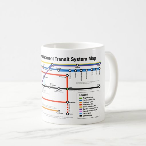 Student Development Transit System Map Mug | Zazzle