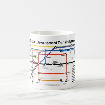 Student Development Transit System Map Mug | Zazzle