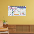 Student Development Transit System Map Print | Zazzle