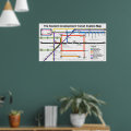 Student Development Transit System Map Print | Zazzle